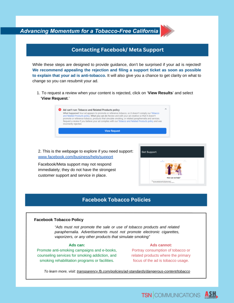 Communications Tools - ASH California